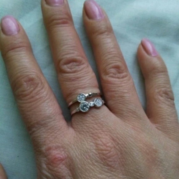 Jewelry | Nwot Cz 925 Adjustable Ring | Poshmark